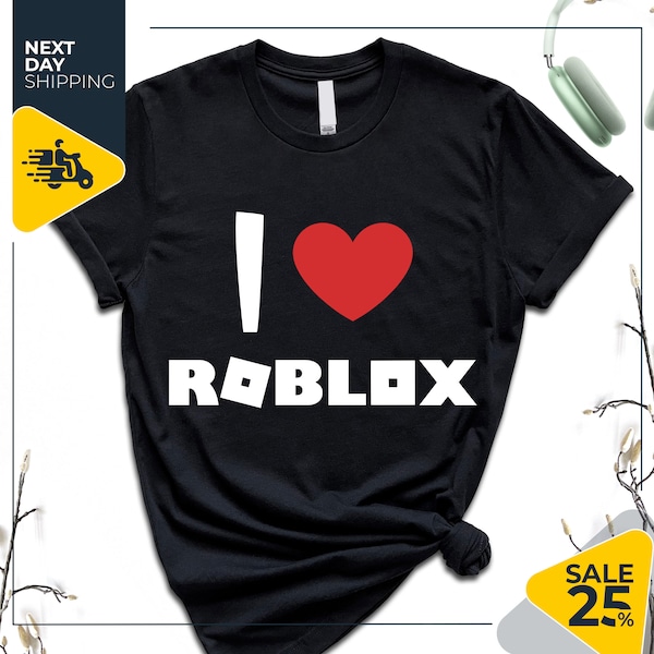 Roblox I Love T Shirts - Etsy