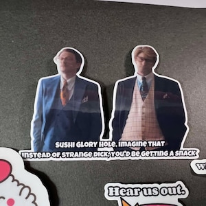 Sushi Glory Hole Stickers: SNL Lonely Island Inspired, Set of 14 - Etsy