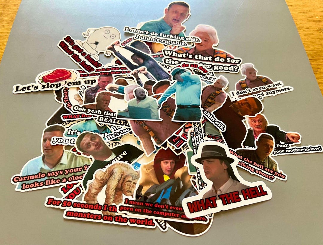 I Think You Should Leave Sticker Pack Tim Robinson 30 Vinyl Shiny ...