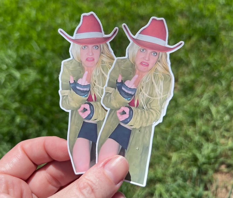Britney Spears Silly Flip off Vinyl Decal Stickers - Etsy Australia