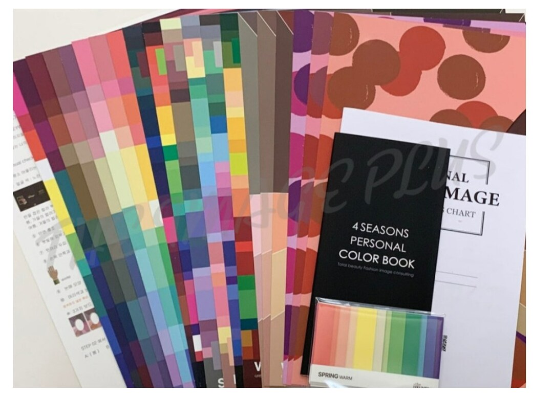 4 Seasons Personal Color Analysis Kit - Etsy