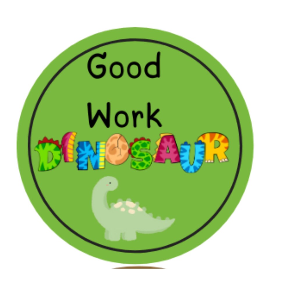Printable Dinosaur Reward Stickers for Kids - Etsy