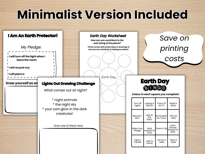 Printable Earth Day Activities for Kids, Earth Day is Everyday ...