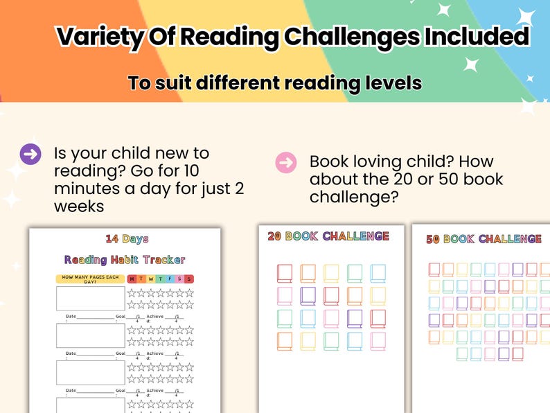 Kids' Printable Reading Log & Planner- Book Review Journal and ...