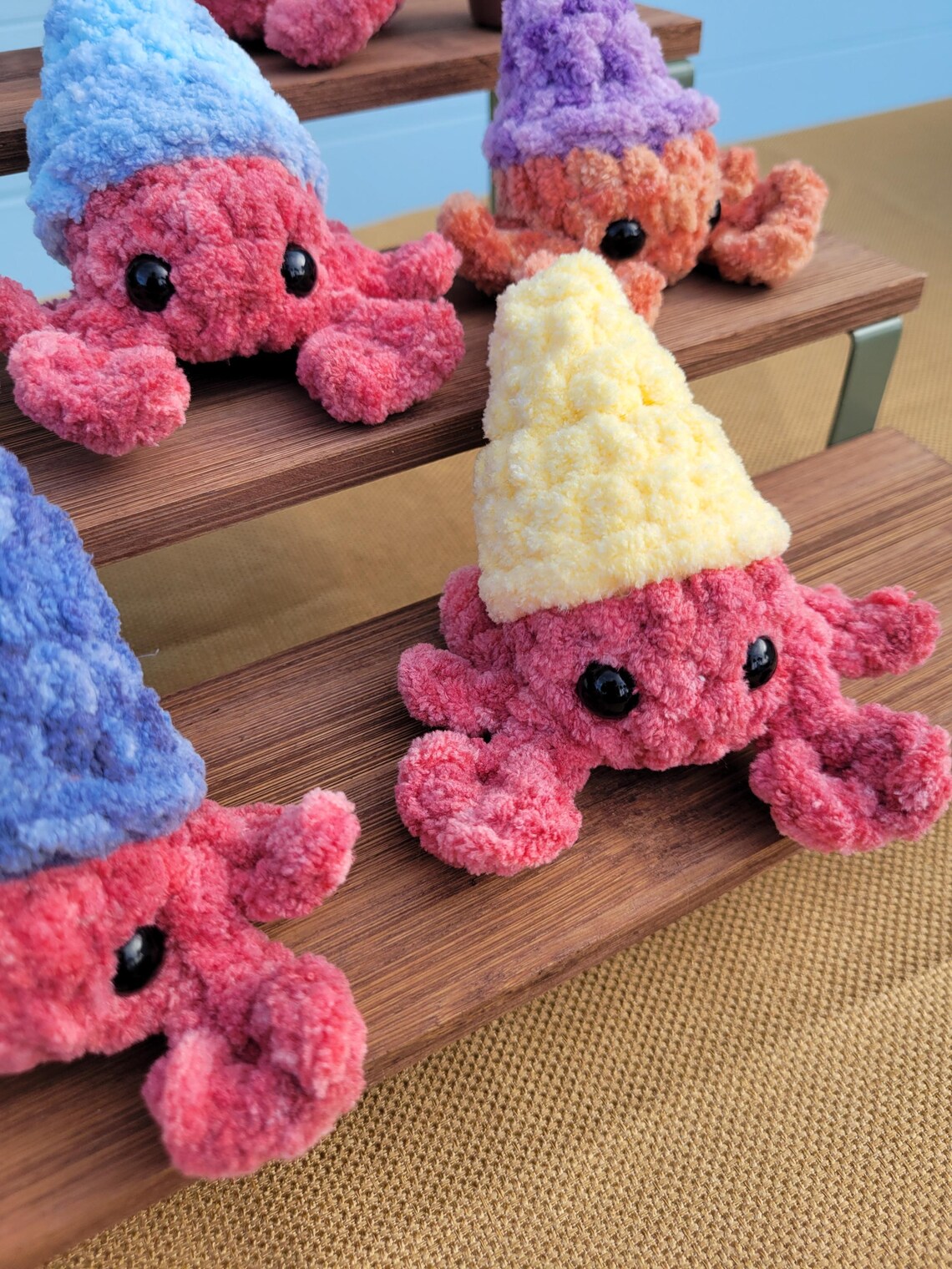 Mystery Mini Crochet Hermit Crab | Plushie | Stuffed Animal | Small ...