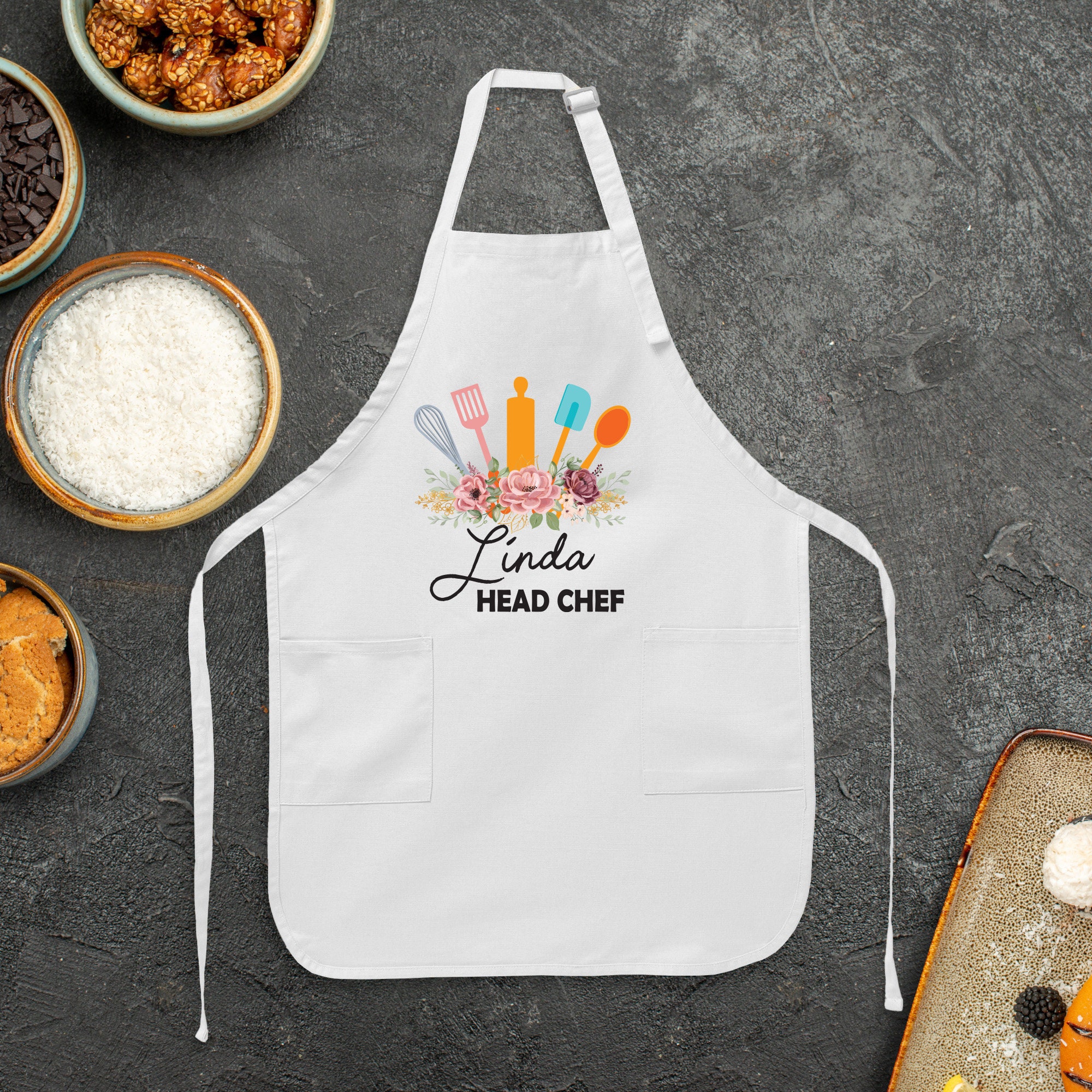 Custom Mommy and Me Aprons, Matching Apron, Mama Head Chef, Custom ...