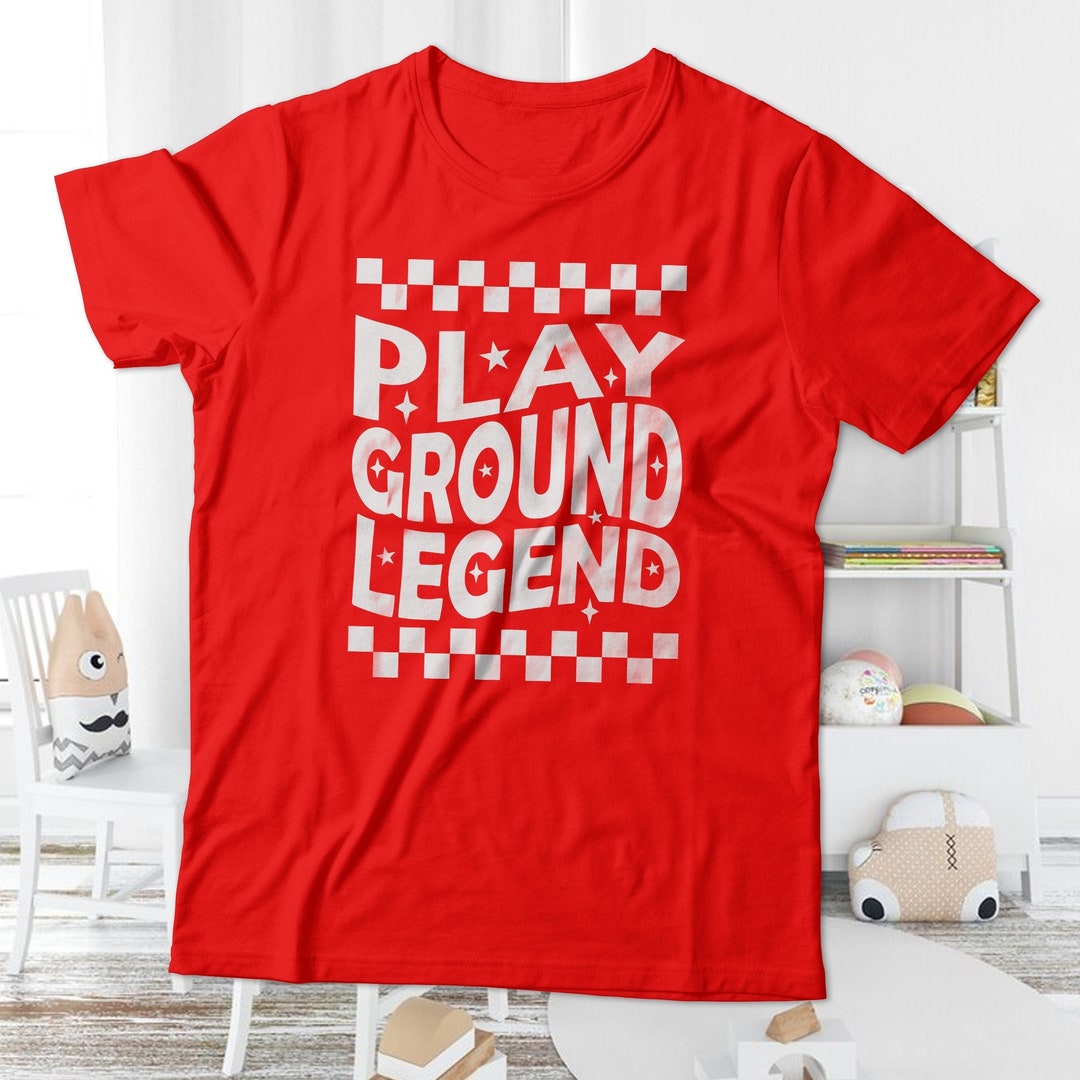 Playground Legend T-shirt, Toddler Shirt, Funny Kid Tees, Trendy Kid ...