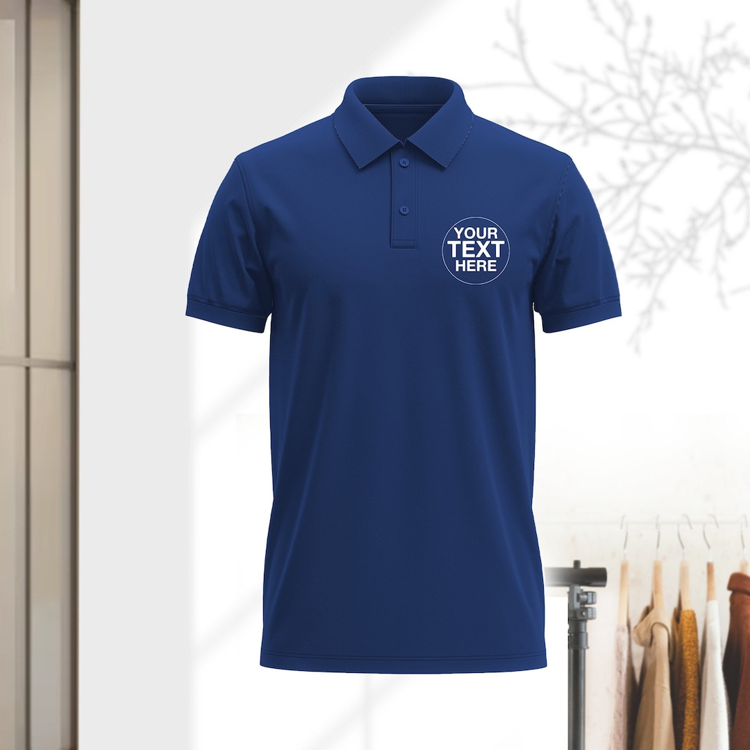 Custom Polo Shirt Your Business or Brand Logo Personalized Polo Shirts ...