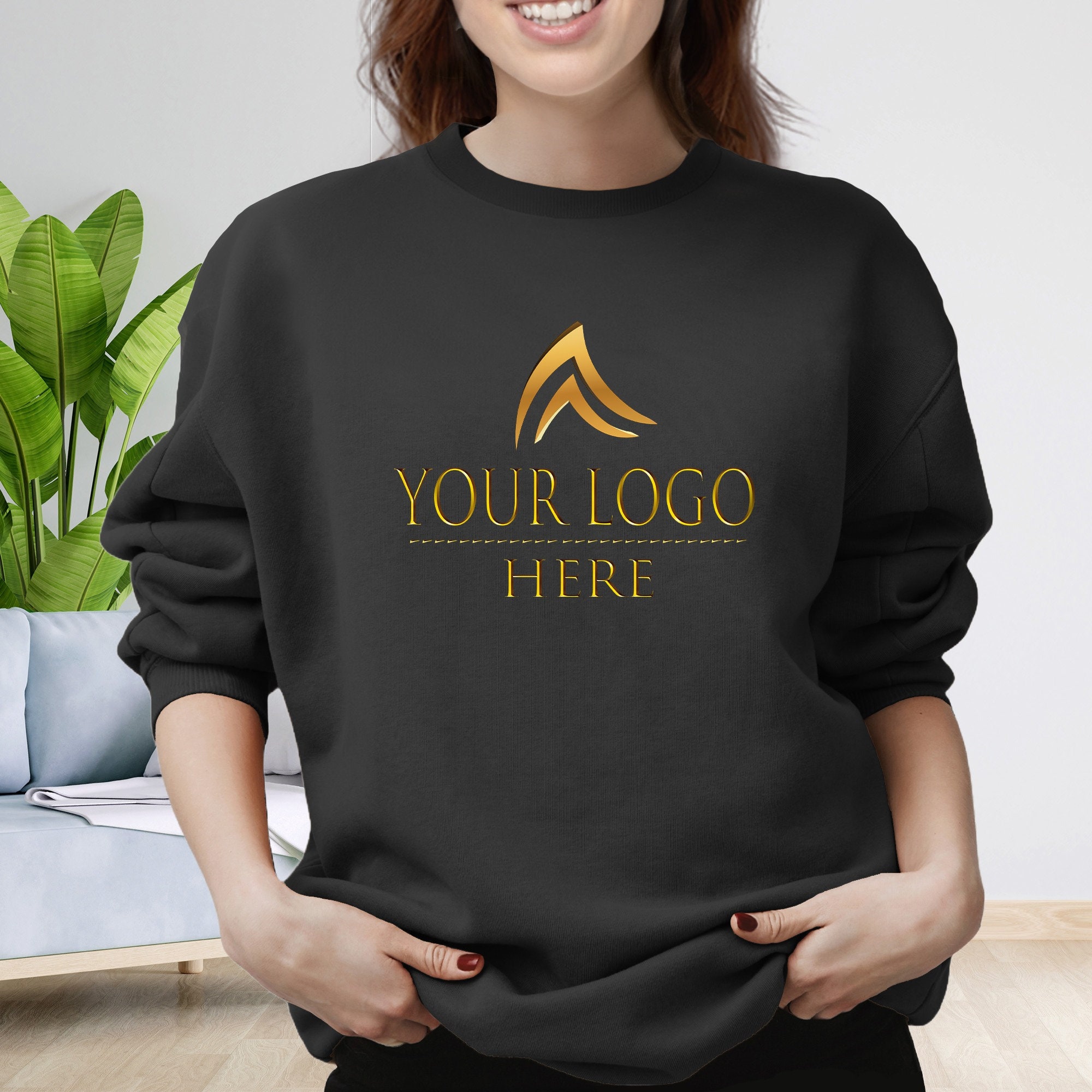Custom Logo Design T-shirt, Company Logo Shirt, Team Logo Sweatshirt ...