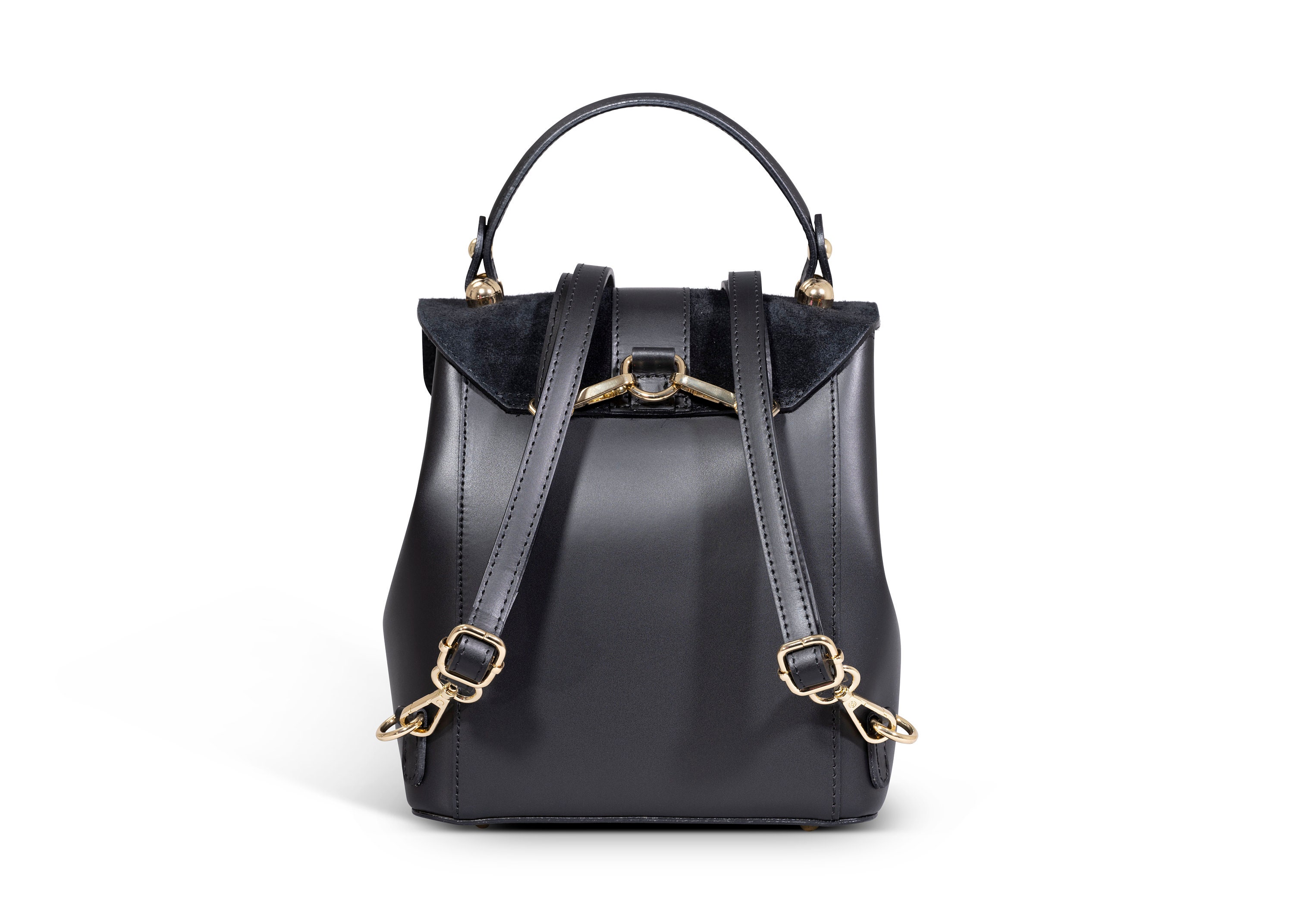 Italian Handmade Leather Backpack From Florence Region, Italy Elegant ...