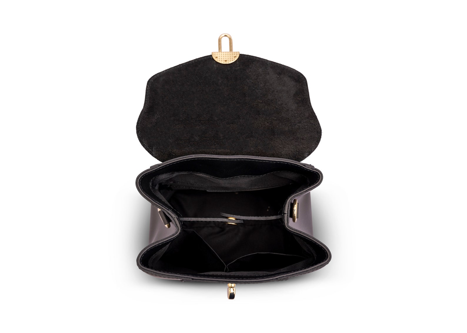 Italian Handmade Leather Backpack From Florence Region, Italy Elegant ...