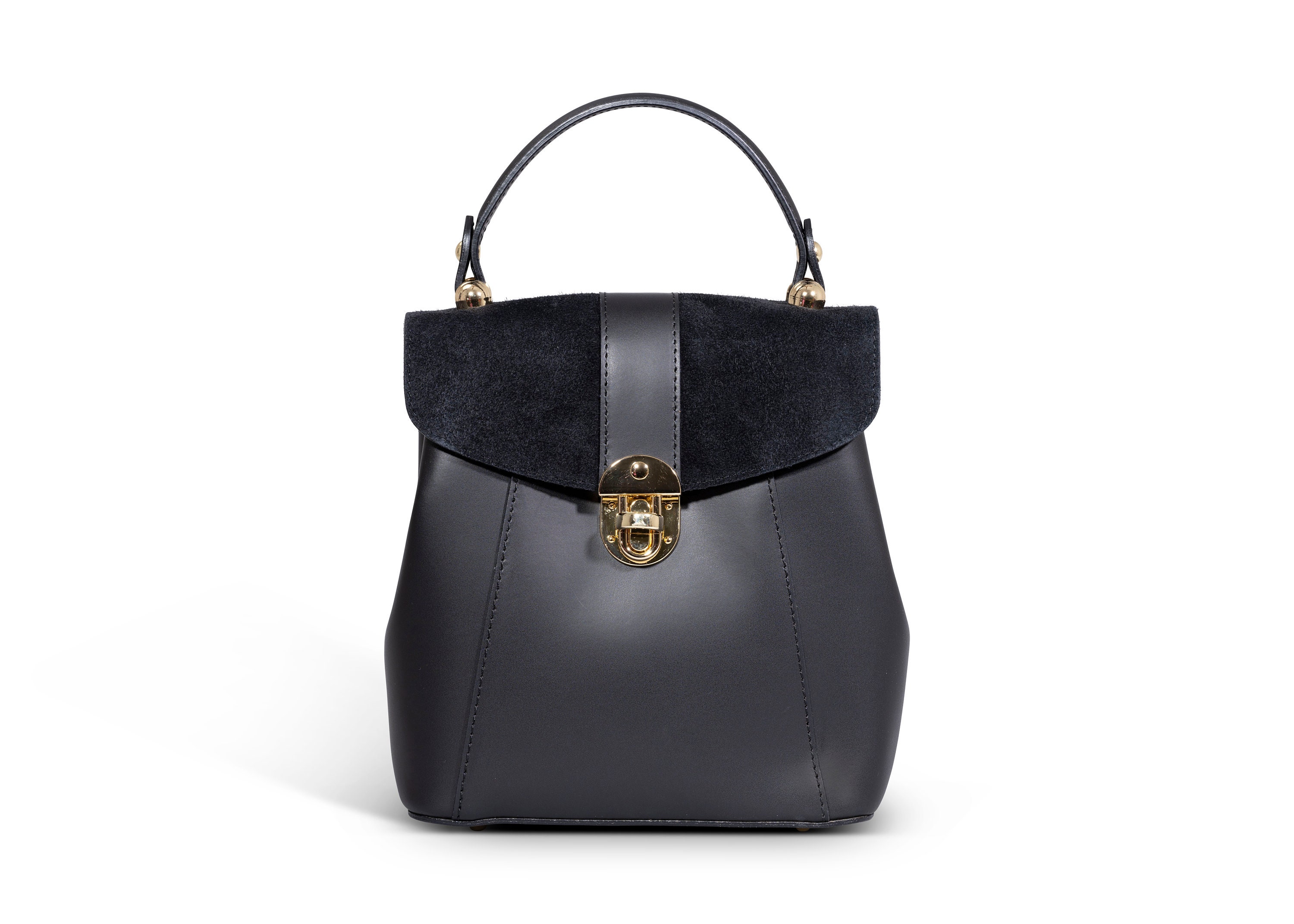 Italian Handmade Leather Backpack From Florence Region, Italy Elegant ...