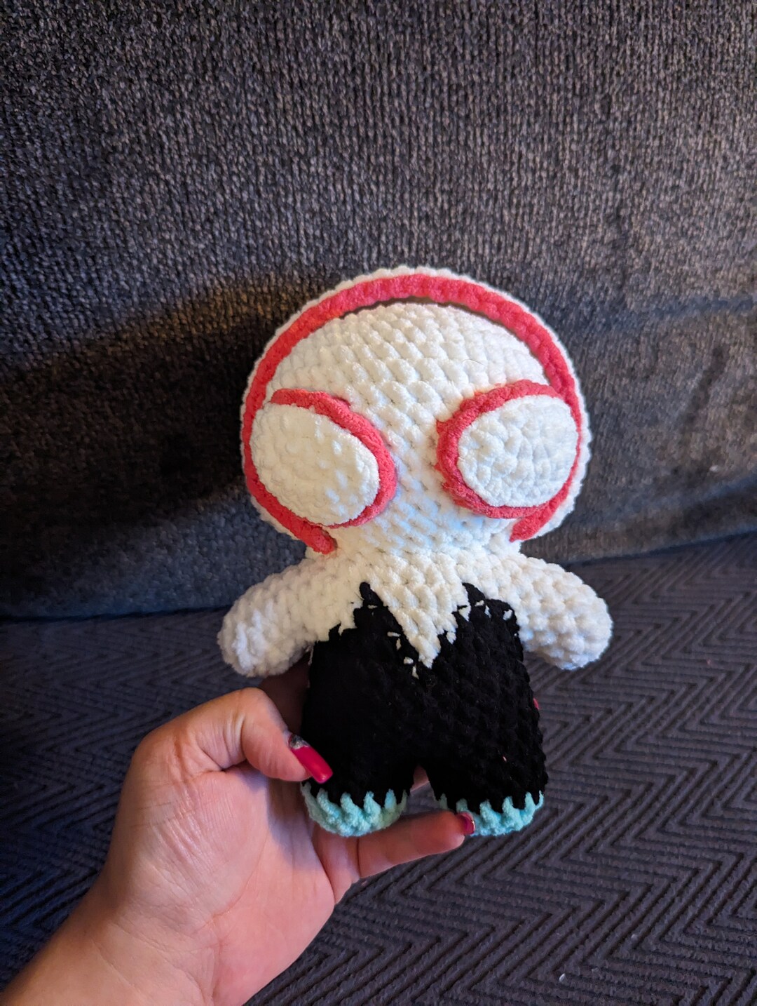 Gwen Stacy Crocheted Amigurumi Plush - Etsy