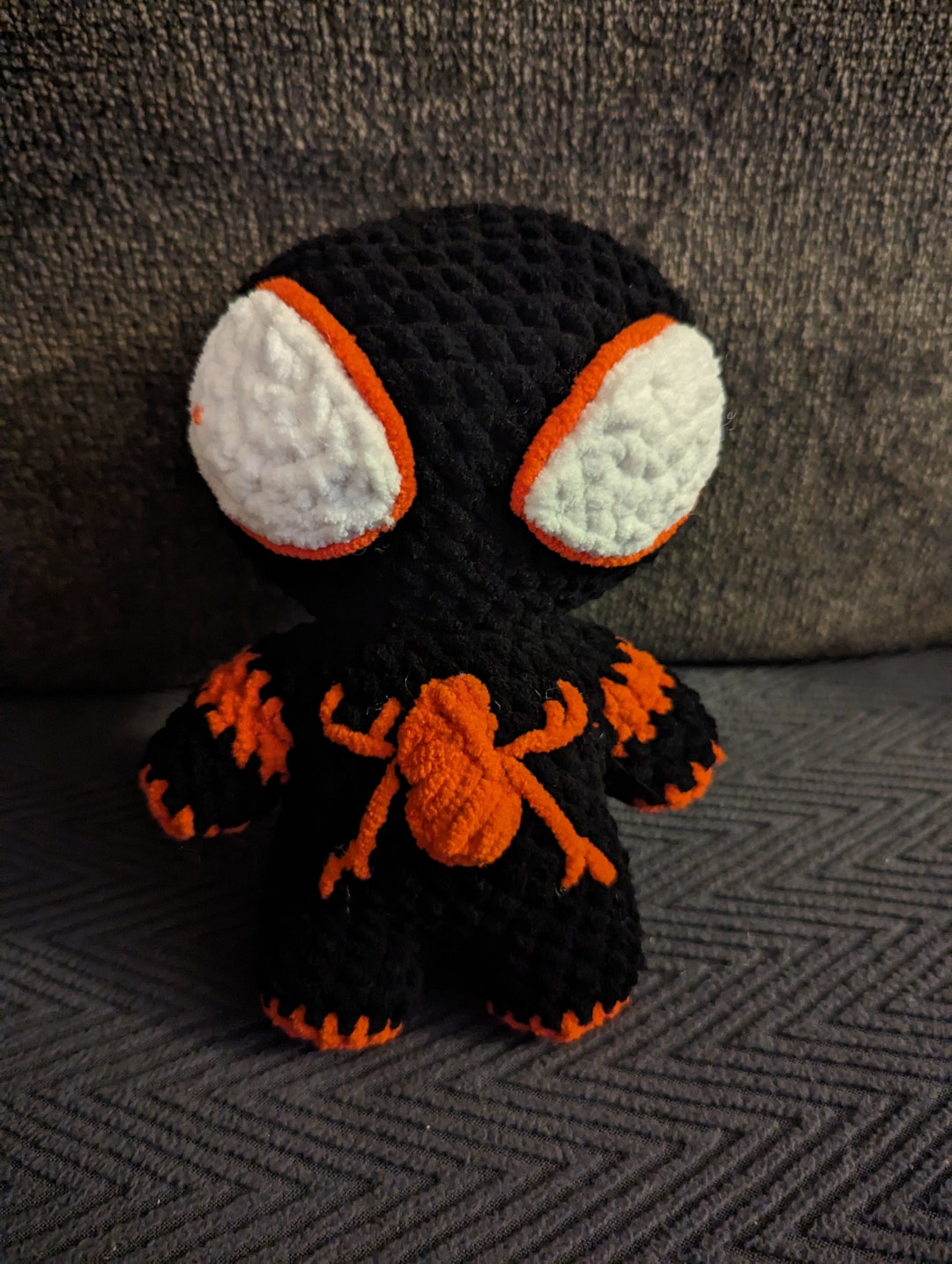 Spider-man Crocheted Amigurumi Plush - Etsy