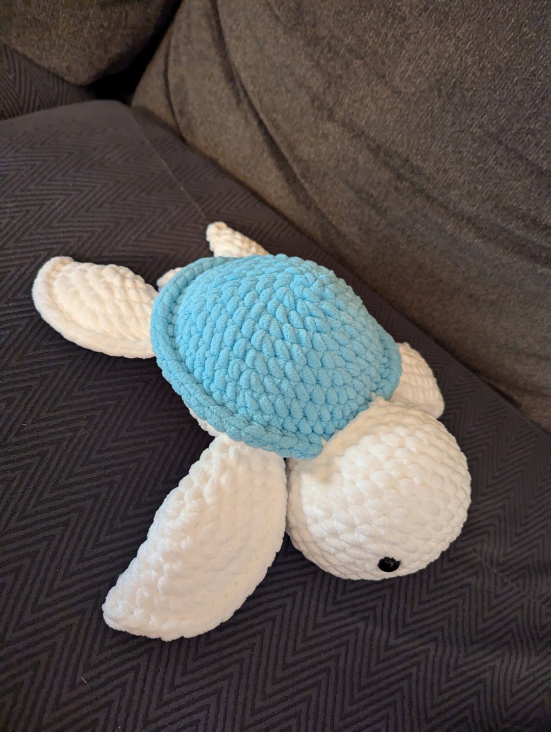 Sea Turtle Crocheted Amigurumi Plush (large Size) - Etsy