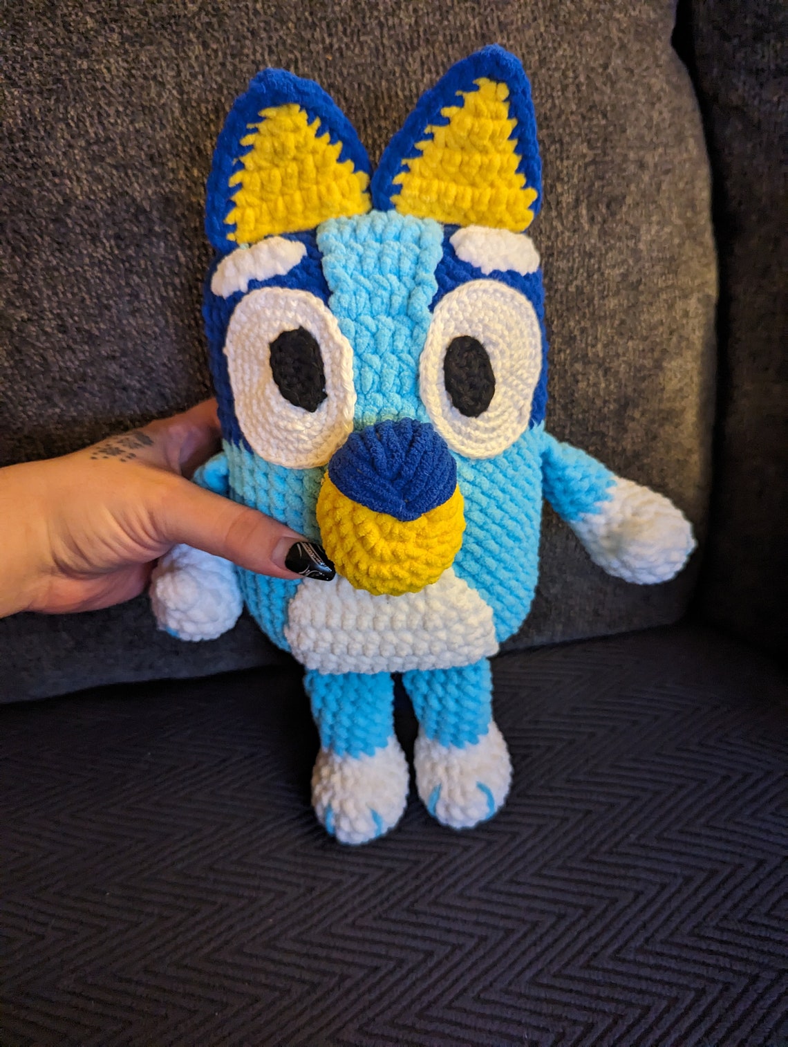 Bluey Crocheted Amigurumi Plush - Etsy