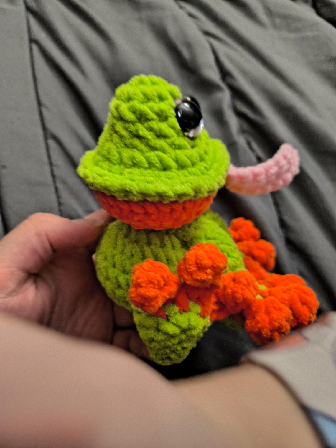 Handmade Crocheted Frog: Soft Plush Toy - Etsy