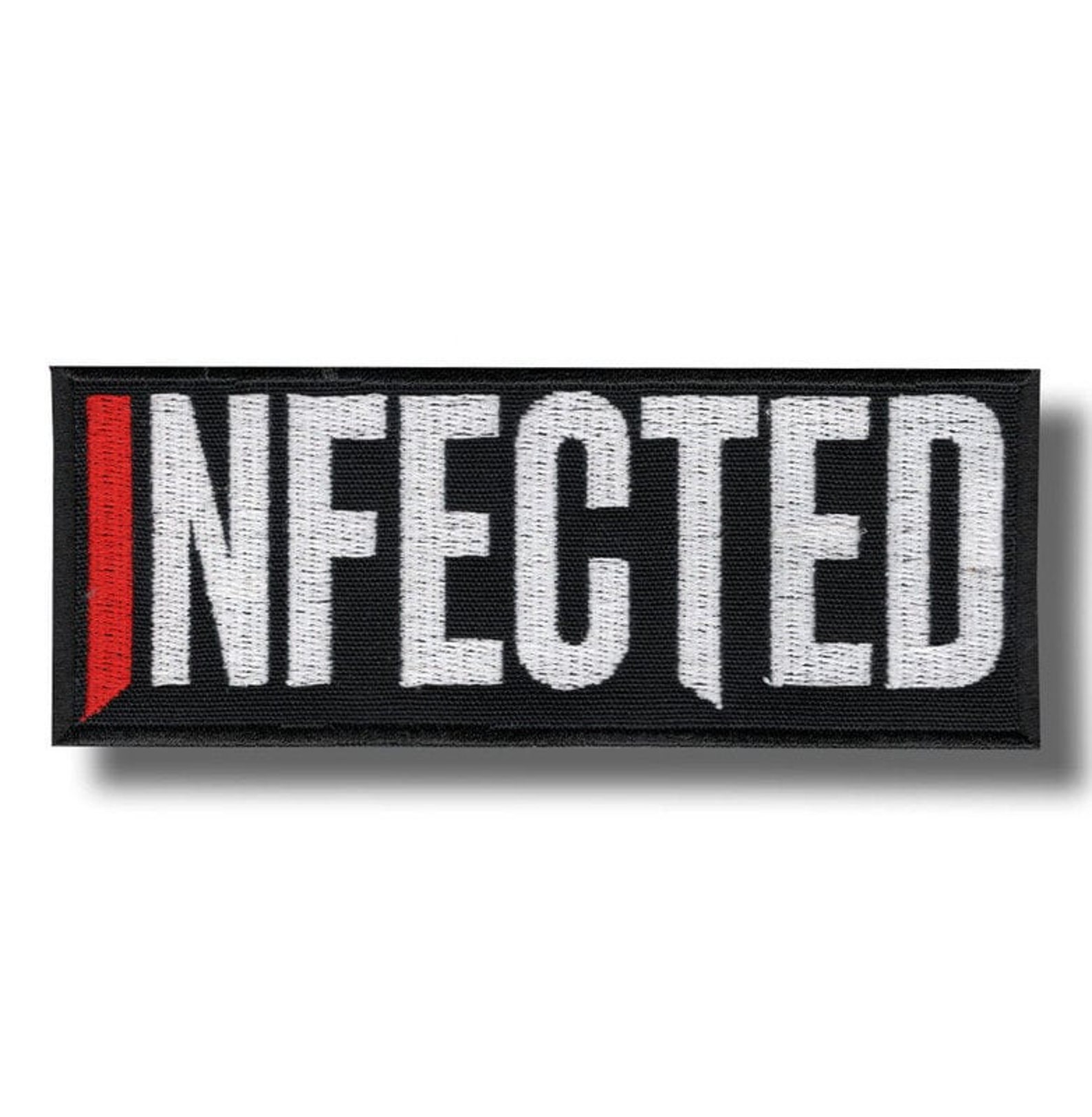 Infected Patch Badge Applique Embroidered Iron on 0f589f - Etsy