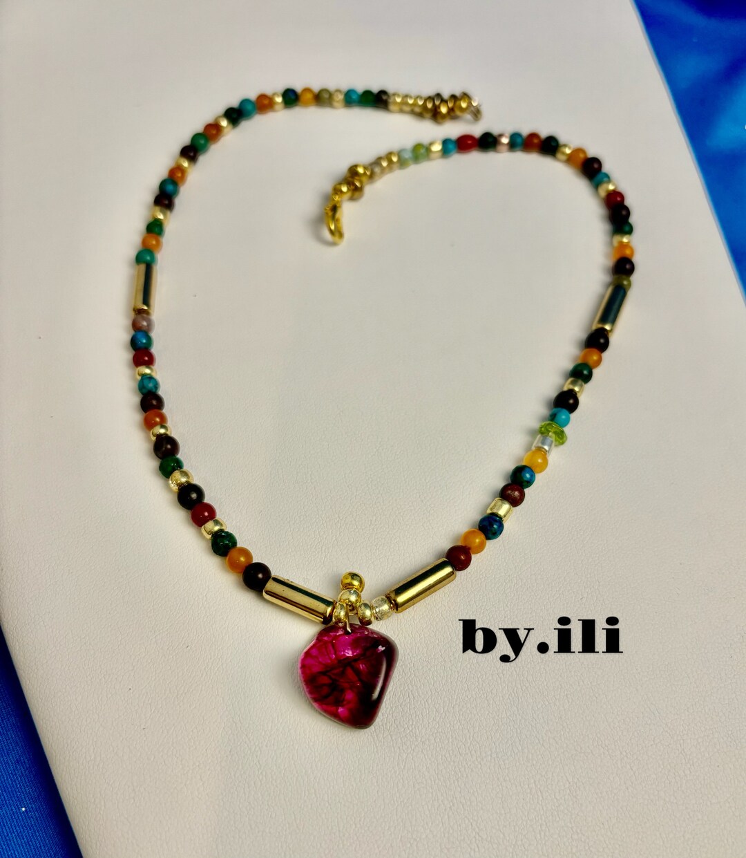 Semiprecious Stones, Fuchsia Carnelian Translucent Stone Pendant With ...