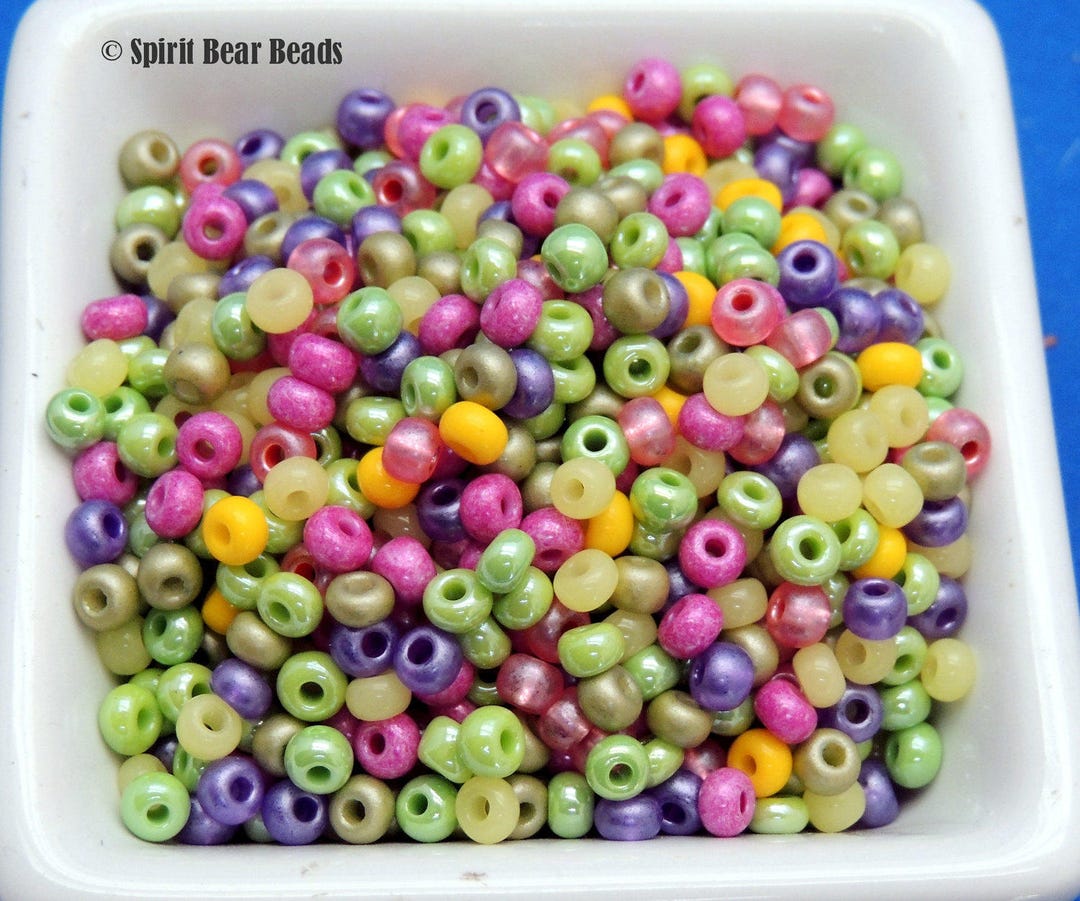 Easter Egg Hunt Seed Bead Mix Size 6/0 4mm You Receive 50 Grams of ...