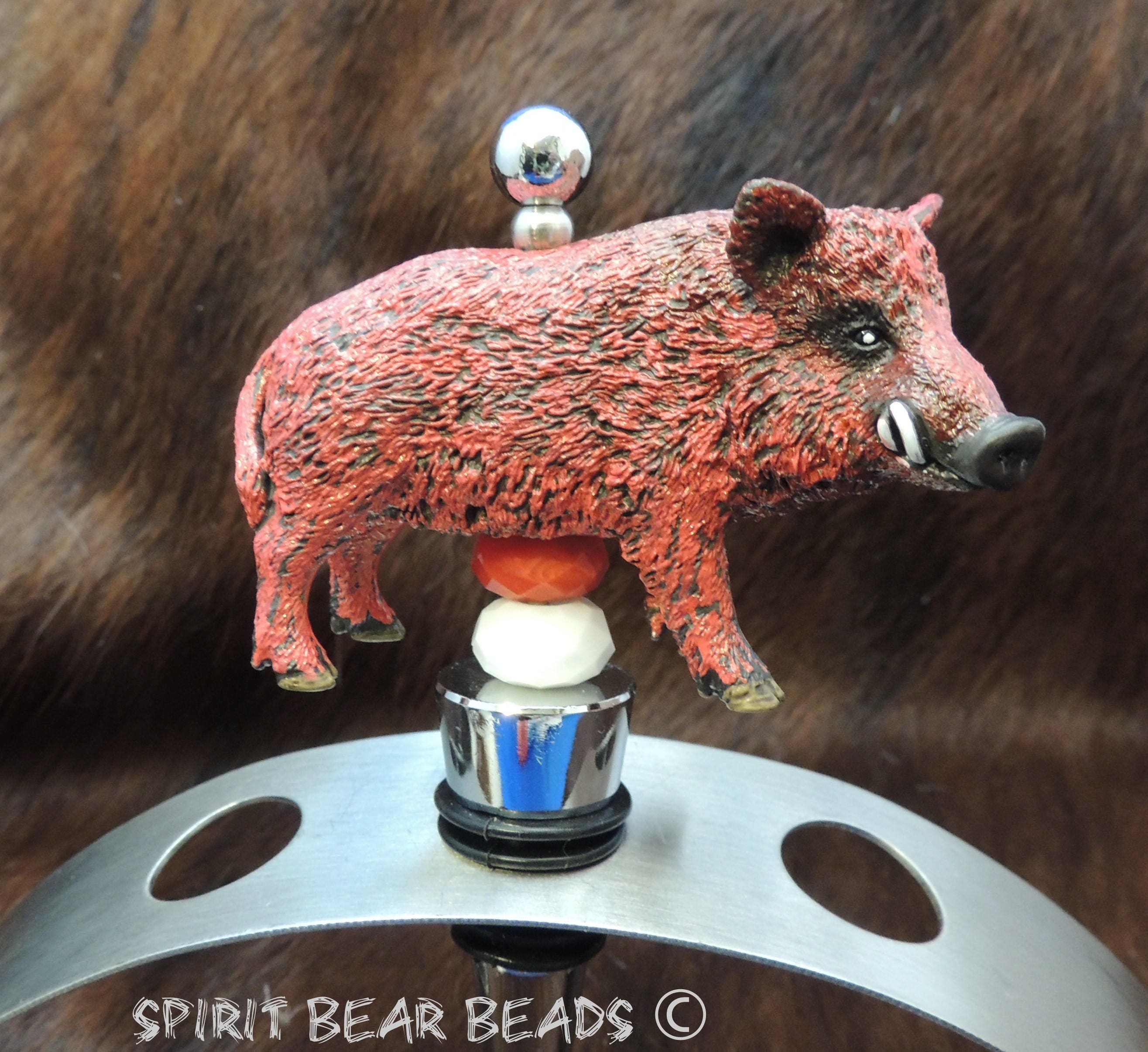 Wine Stopper Arkansas Razorback Big Red Hogs Red Hog - Etsy