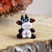 Tiny Glass Animals Glass Cow Figurine Miniature Cow Gifts Tiny Cow ...