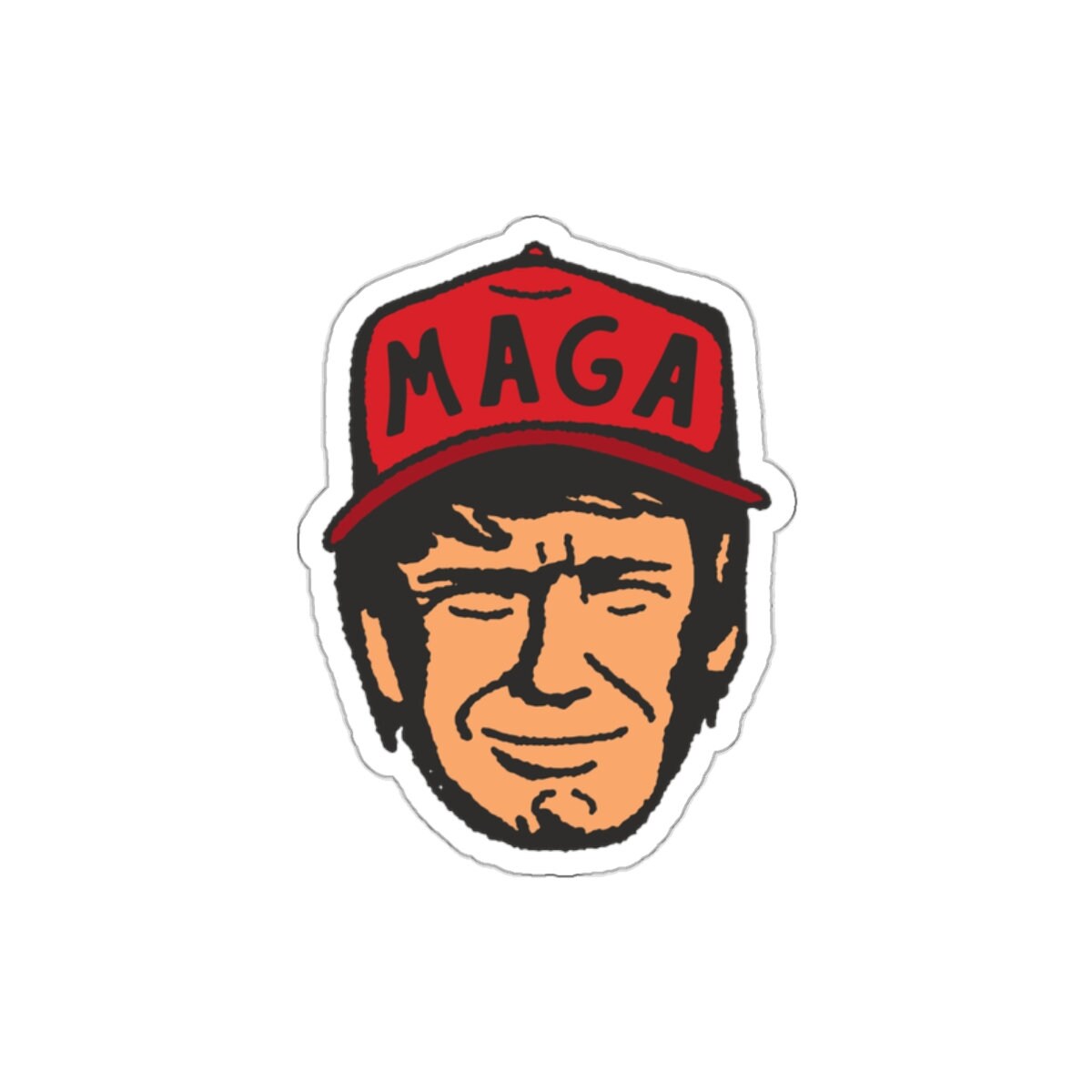 Stand With Trump: MAGA Support Sticker - Etsy