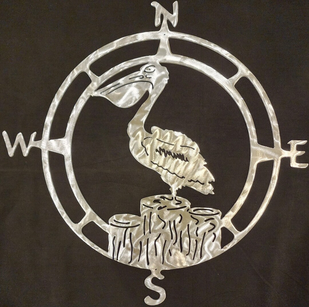 Pelican Compass Rose - Etsy