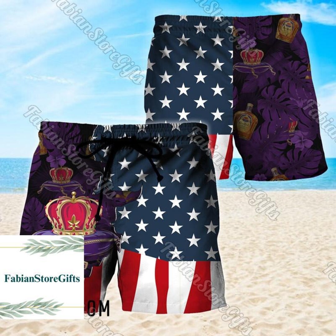 Halloween Crown Royal Shorts Men, Crown Royal Pants, Crown Royal Short ...
