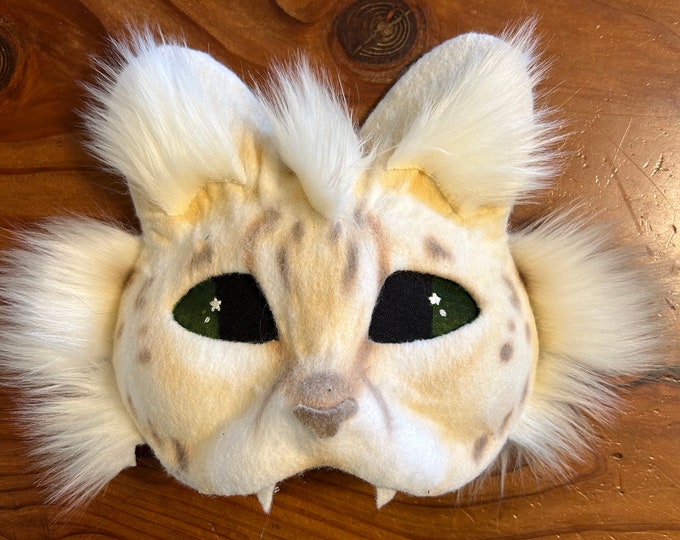 Serval Therian Cat Mask - Etsy