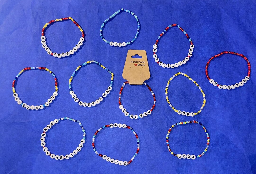 Kamala Harris Friendship Bracelet Pack - Etsy