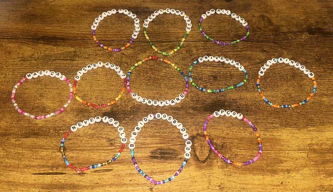 Disney Friendship Bracelet Pack - Etsy