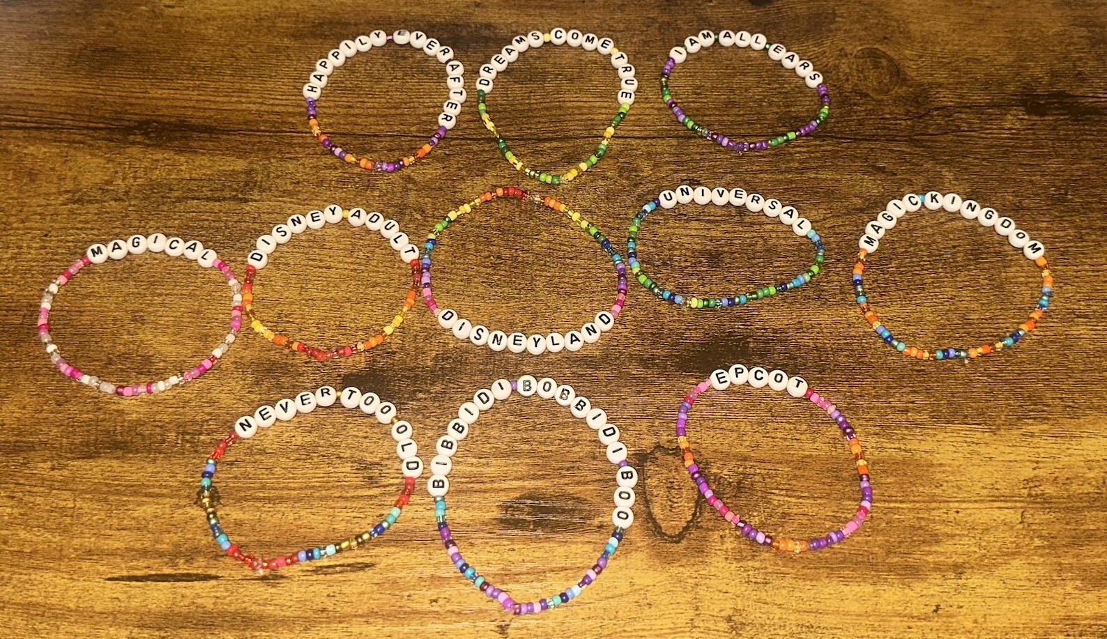 Disney Friendship Bracelet Pack - Etsy