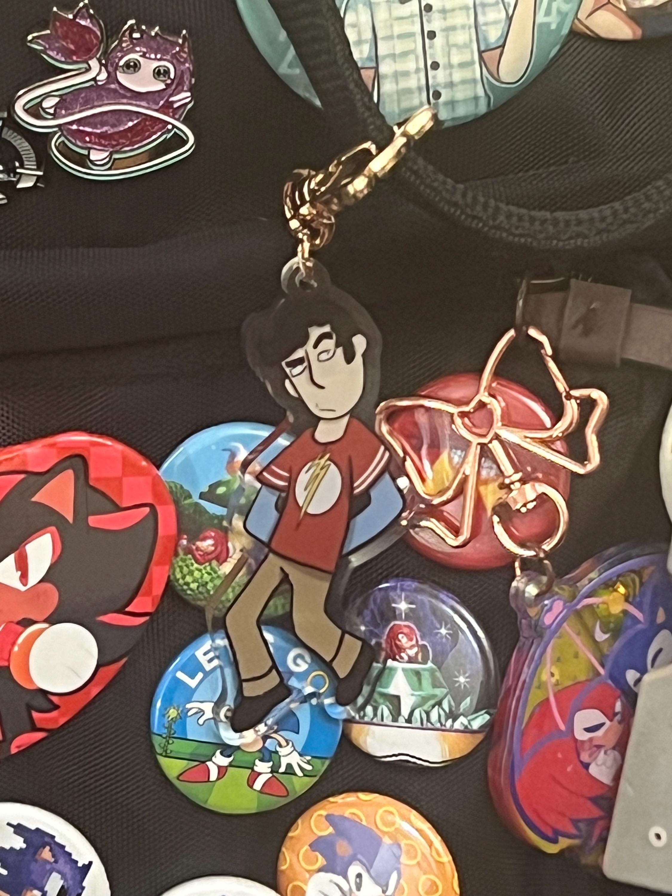 Sheldon Cooper Acrylic Keychain TBBT Big Bang Theory - Etsy