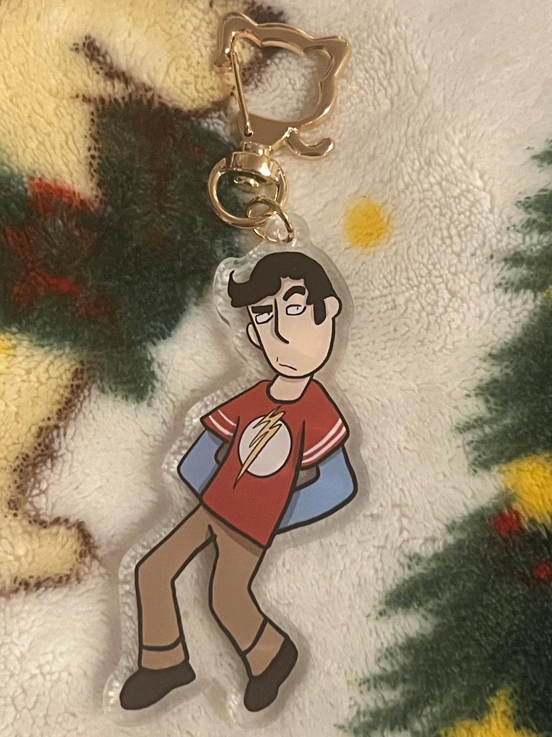 Sheldon Cooper Acrylic Keychain TBBT Big Bang Theory - Etsy