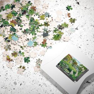 May Trees Puzzle, Beautiful Spring Scene by S.R. Badmin, Family Game ...