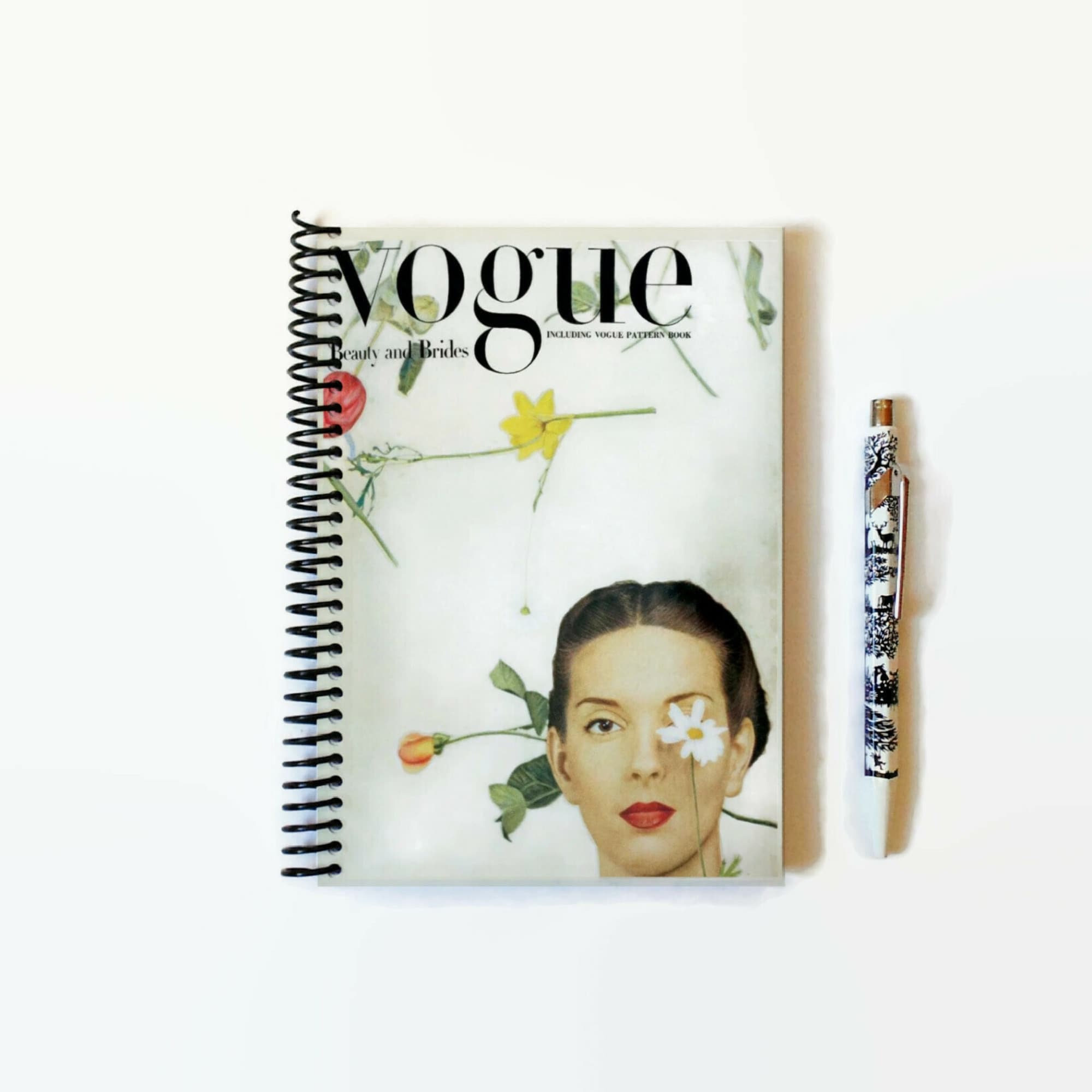 Notebook Inside Vogue Magazine