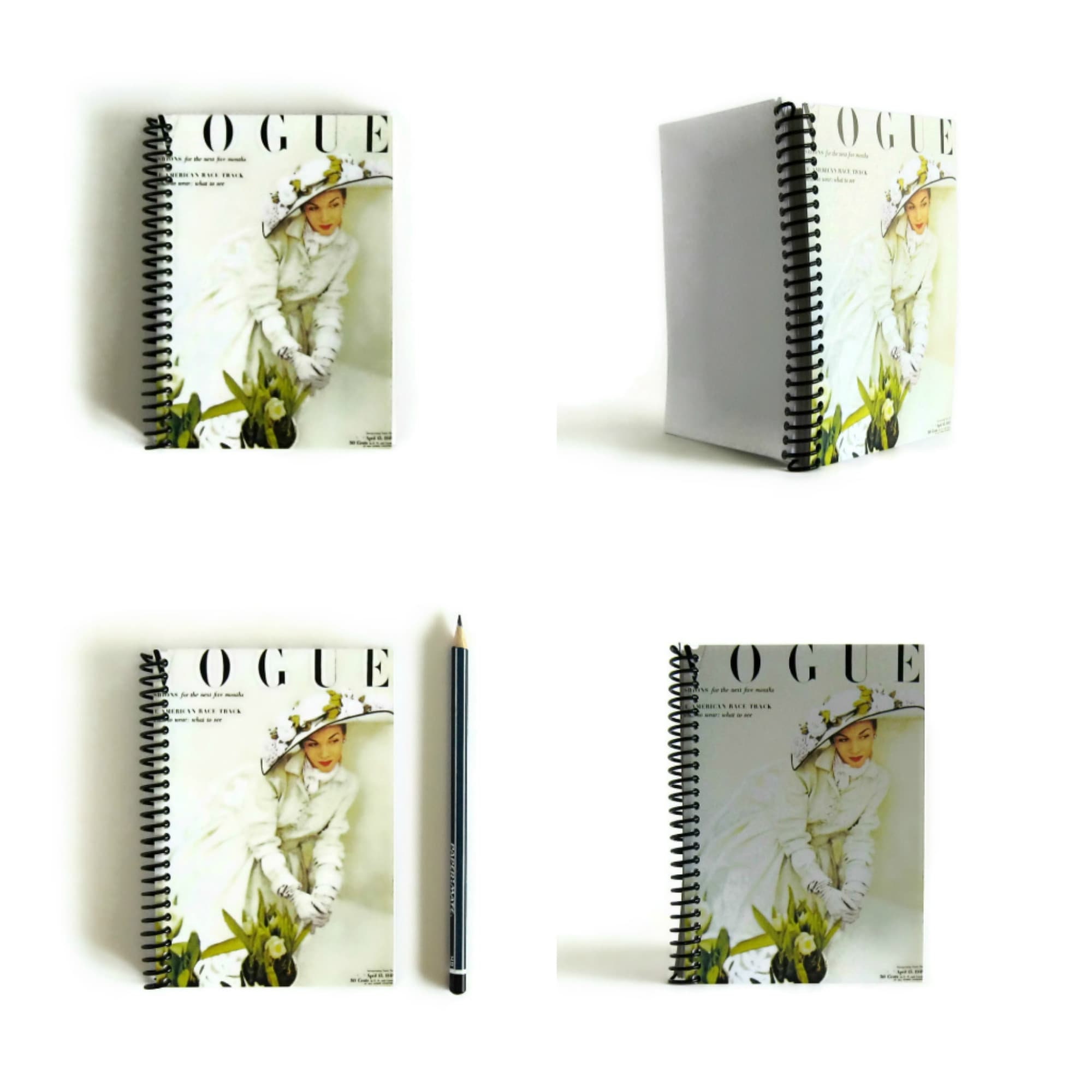 Spiral Bound A6 Notebook: Lady in a White Wedding Dress - Etsy