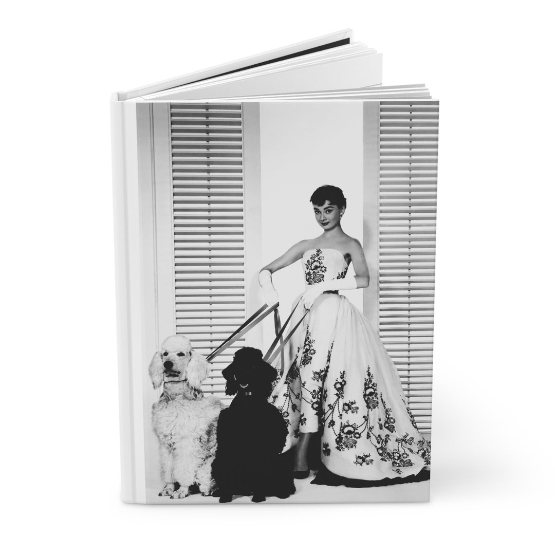 Inspired Journal - Sabrina With Poodles Hardcover A5 Notebook for ...