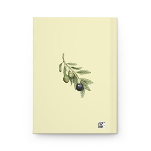 The Olive Tree A5 Journal, Elegant Matte Hardcover, Lined Pages for ...