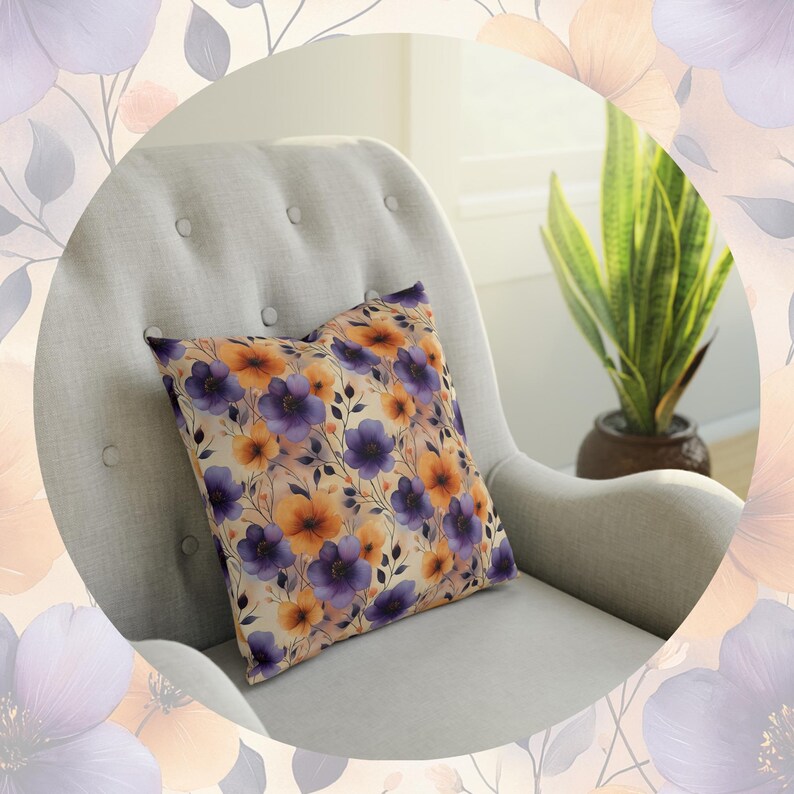 Single of Vintage Floral Printable Paper, Digital Paper for ...