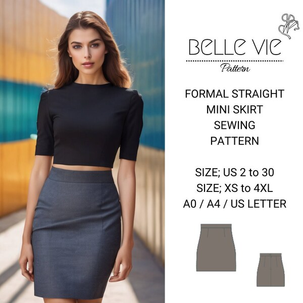 Skirt Blouse Pattern - Etsy