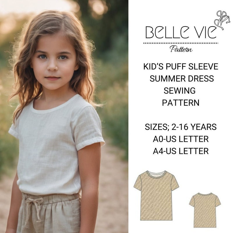 Kids Sewing Pattern - Etsy