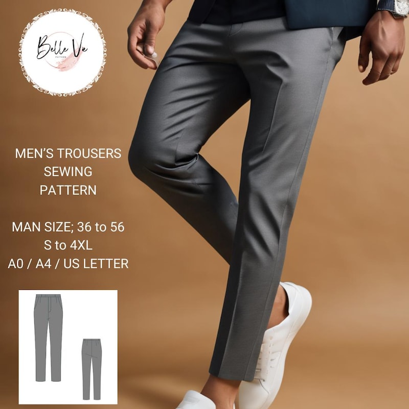 Mens Jeans Pattern - Etsy