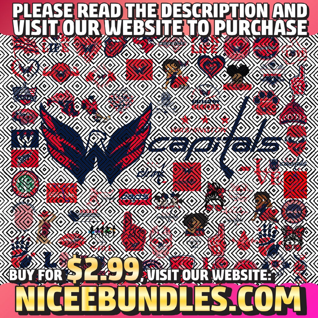 85 Files Washington-capitals Team Bundles Svg, Washington-capitals Svg ...