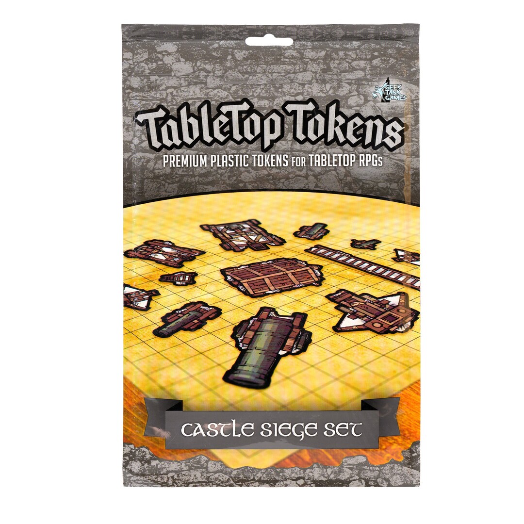 Tabletop Tokens Castle Siege Set - Etsy
