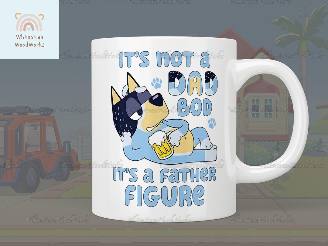 Bluey Dad Mug, Bluey Family Mug, Bluey Dad Coffee Mug, Bluey Best Dad ...