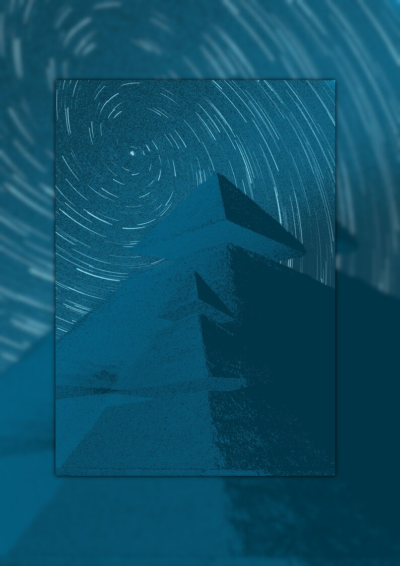 Pyramid Fantasy, Futuristic, Modern Minimalist Art,vintage Theme ...
