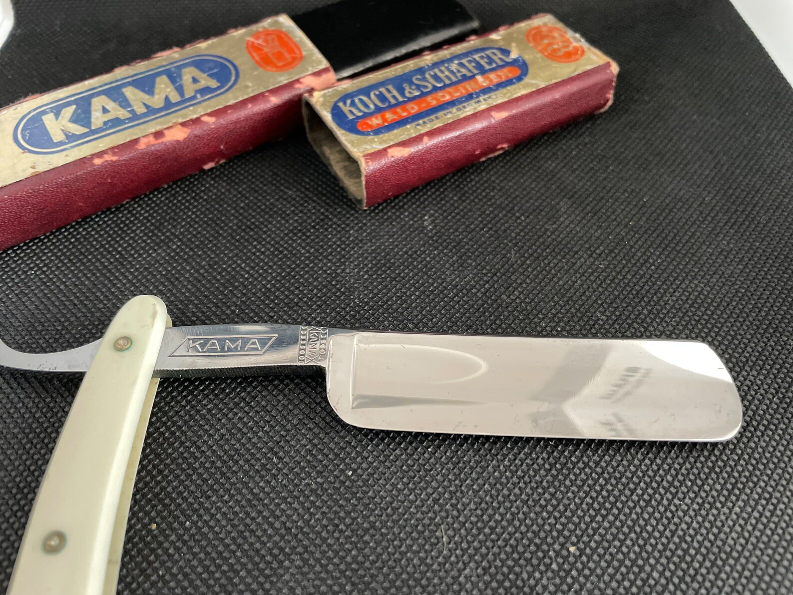 Vintage KAMA 78 Straight Razor Germany Solingen - Etsy