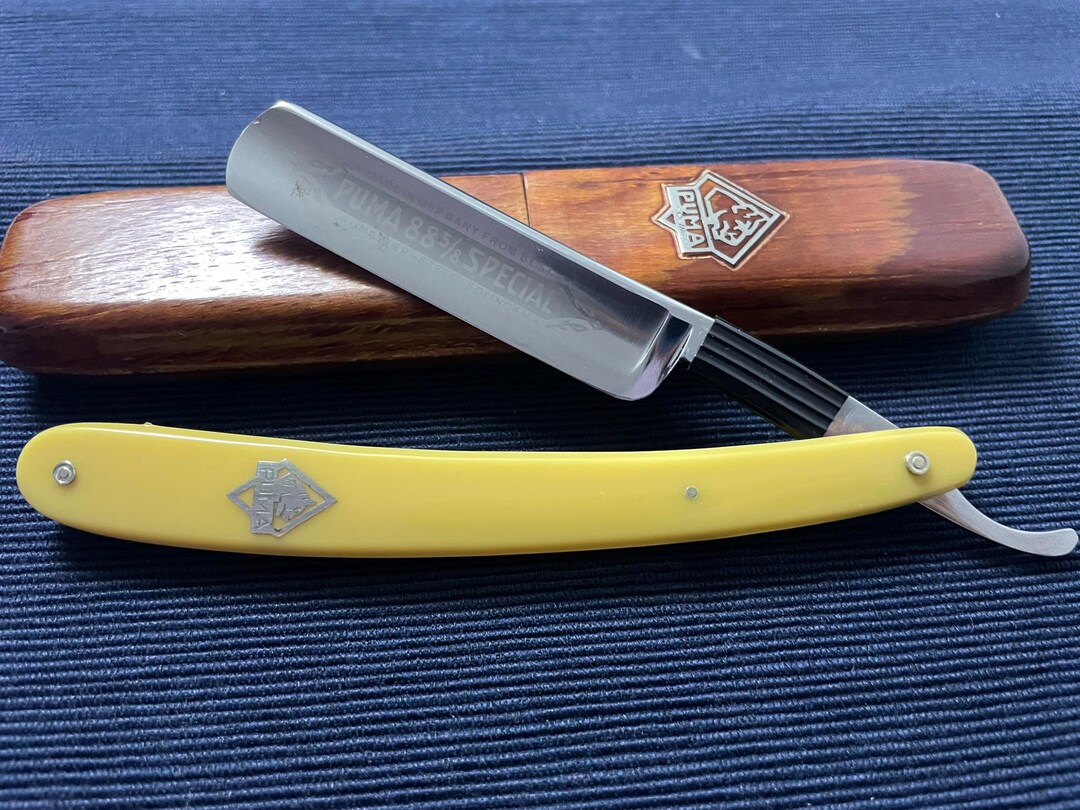 Vintage Puma 88 Straight Razor Germany Solingen - Etsy